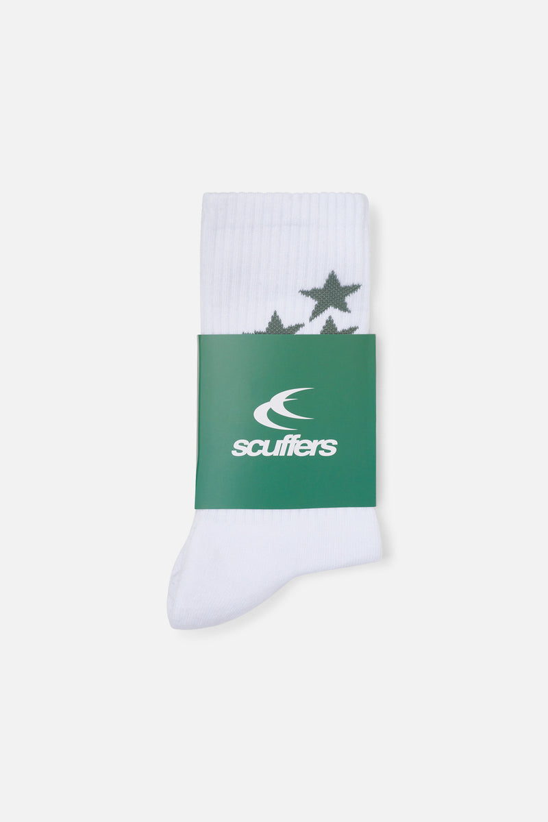 Stars Ecru Socks – Scuffers