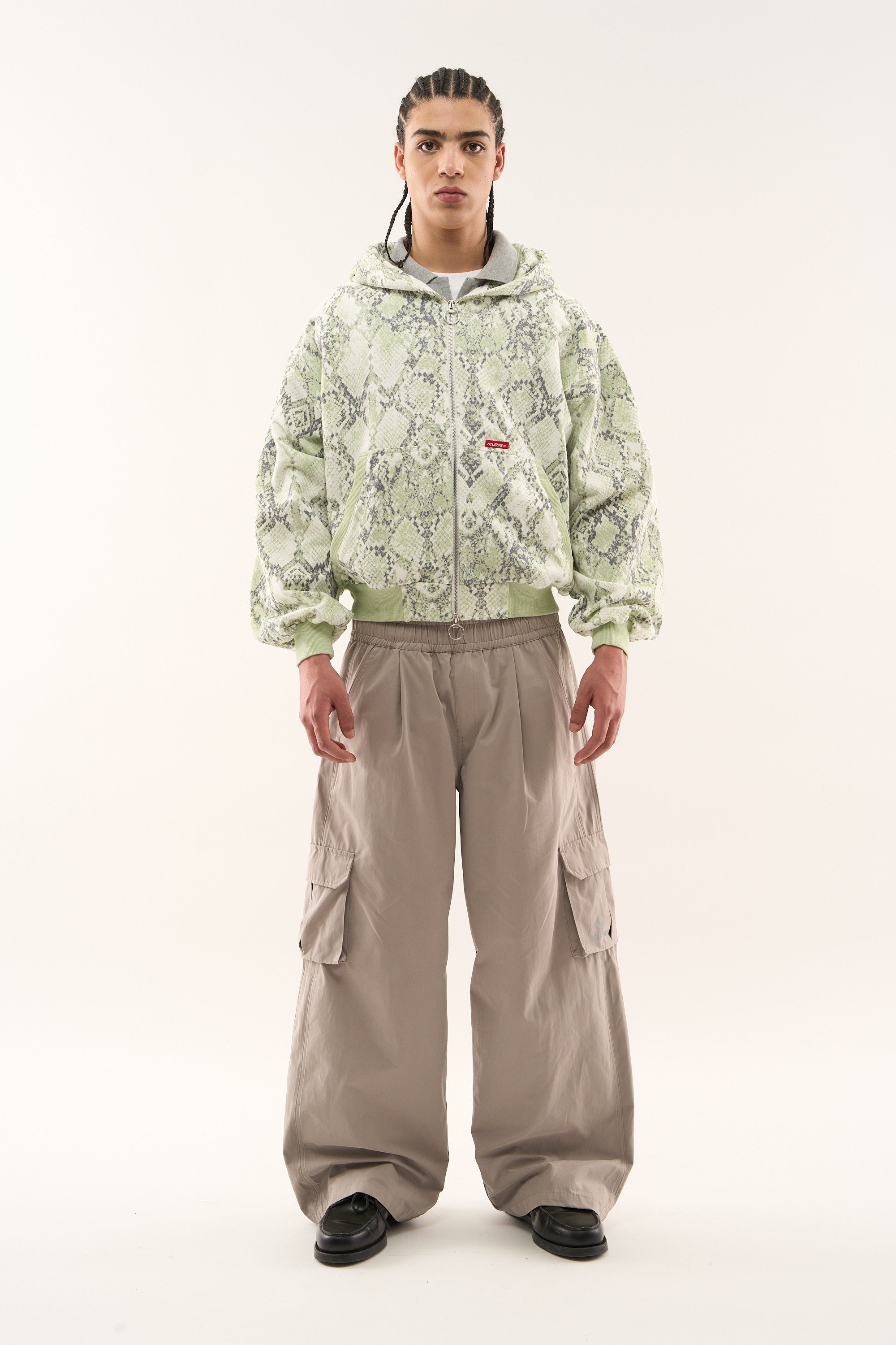 SCFF Green Snake Zipper – Scuffers