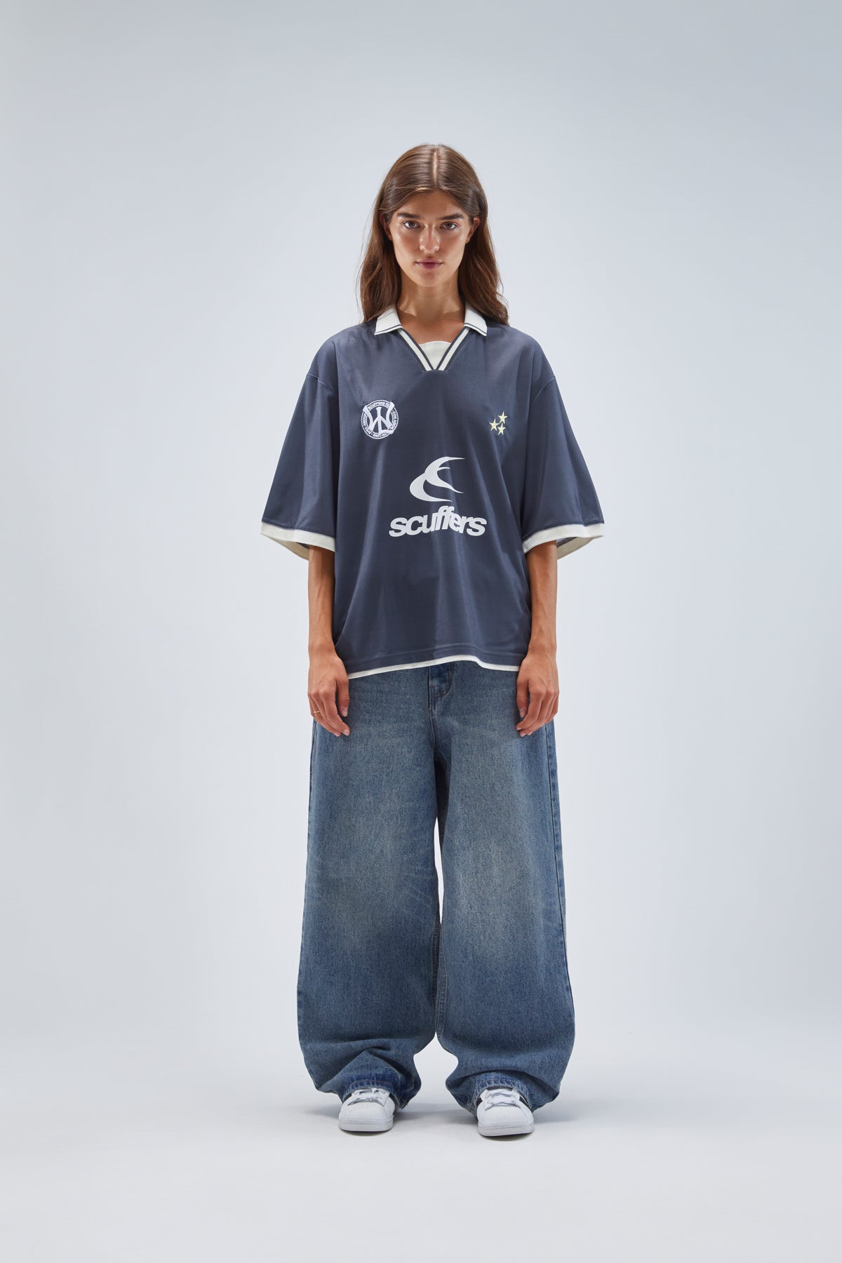 Podium Black T-shirt – Scuffers