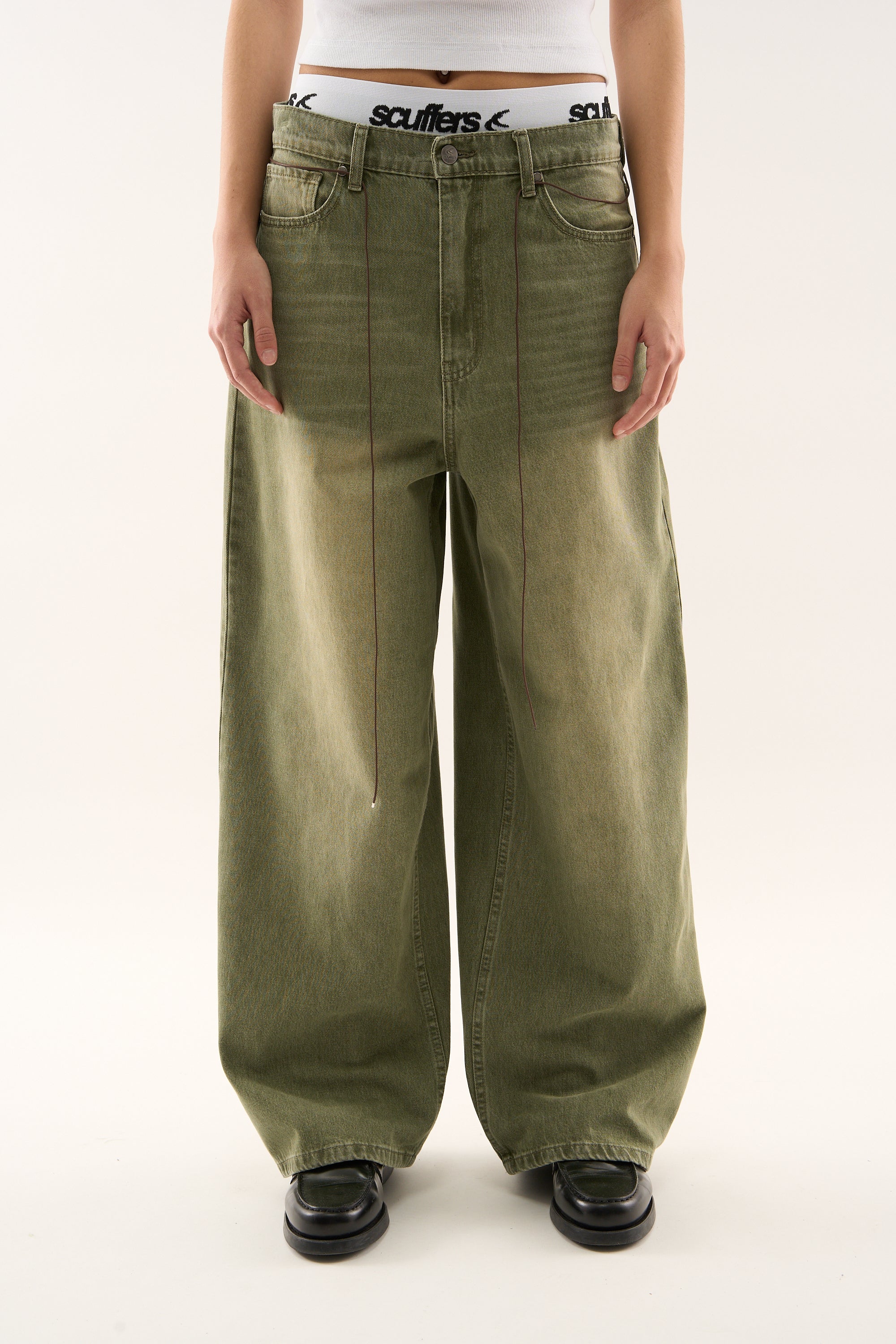 Jumbo Pants Green – Scuffers