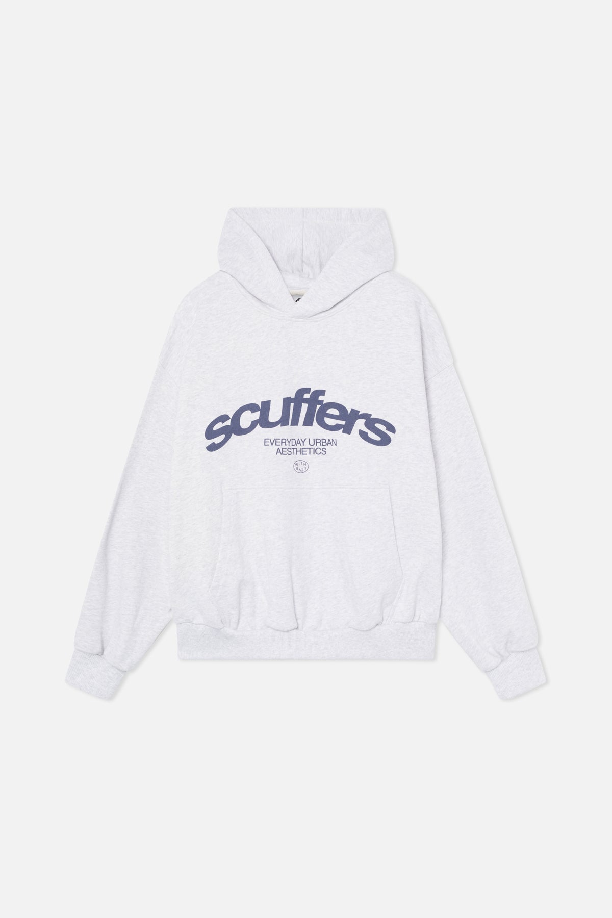 Iconic Light Grey Hoodie – Scuffers