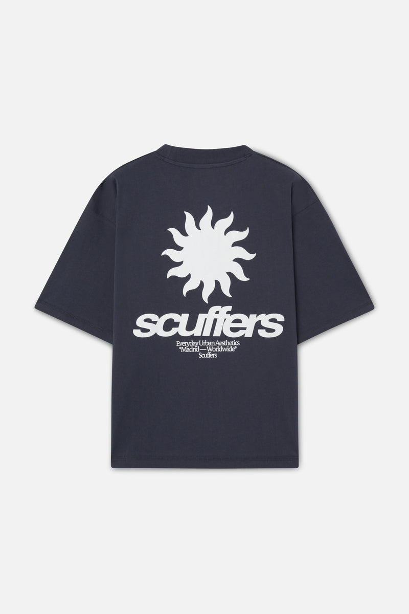 Tarifa Navy T-Shirt – Scuffers