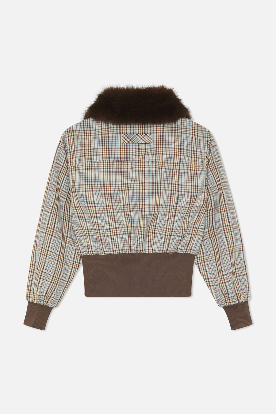 Checkered Brown Harrington Jacket – Scuffers