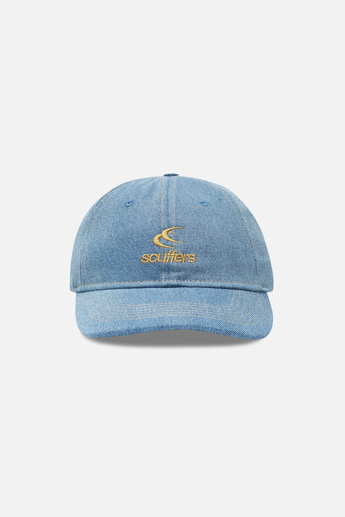 Classic Light Blue Denim Cap – Scuffers