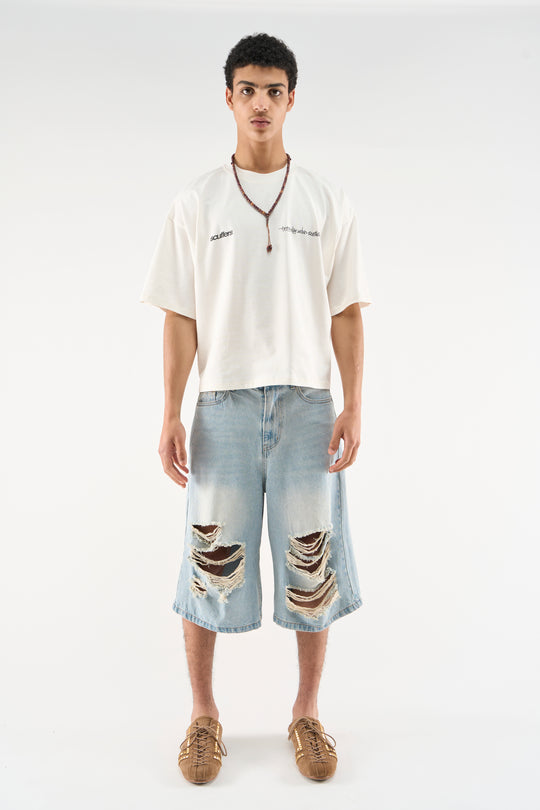 Naif White T-Shirt – Scuffers