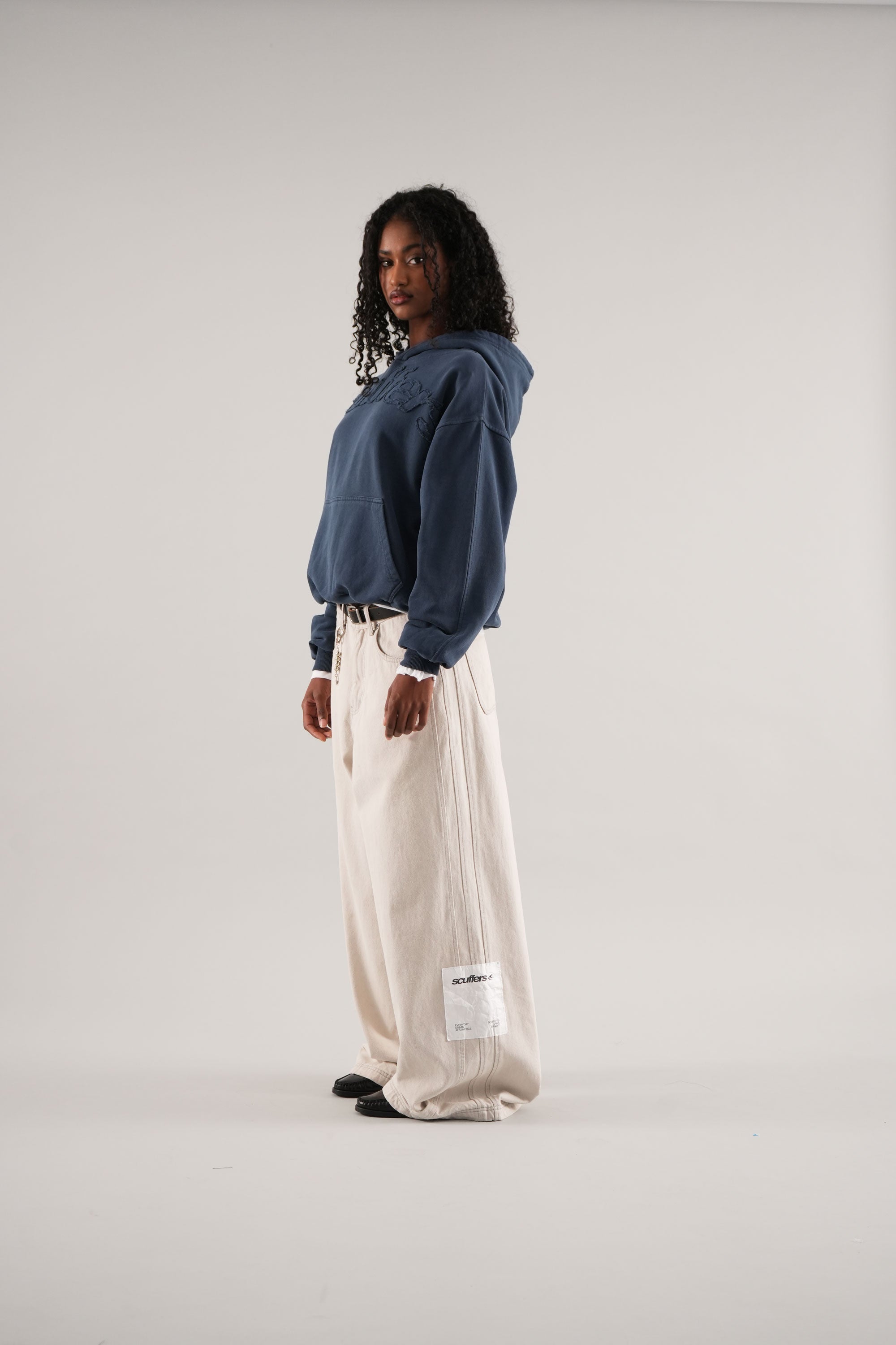 Raw Blue Hoodie – Scuffers