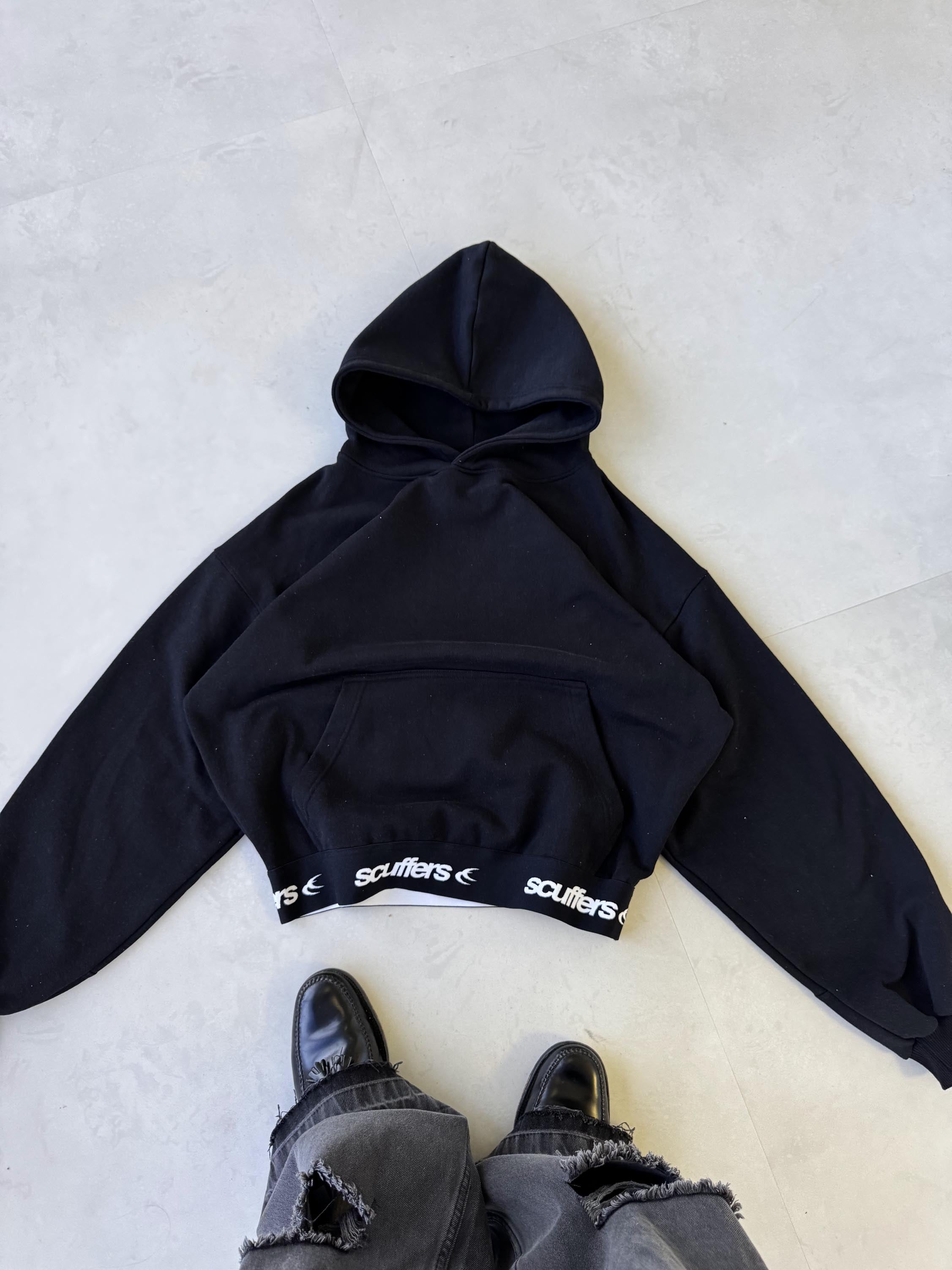 Bedroom Hoodie Black – Scuffers