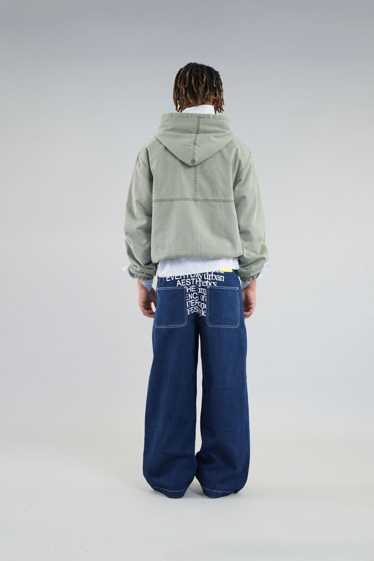 Stained Light Green Work Jacket – Scuffers