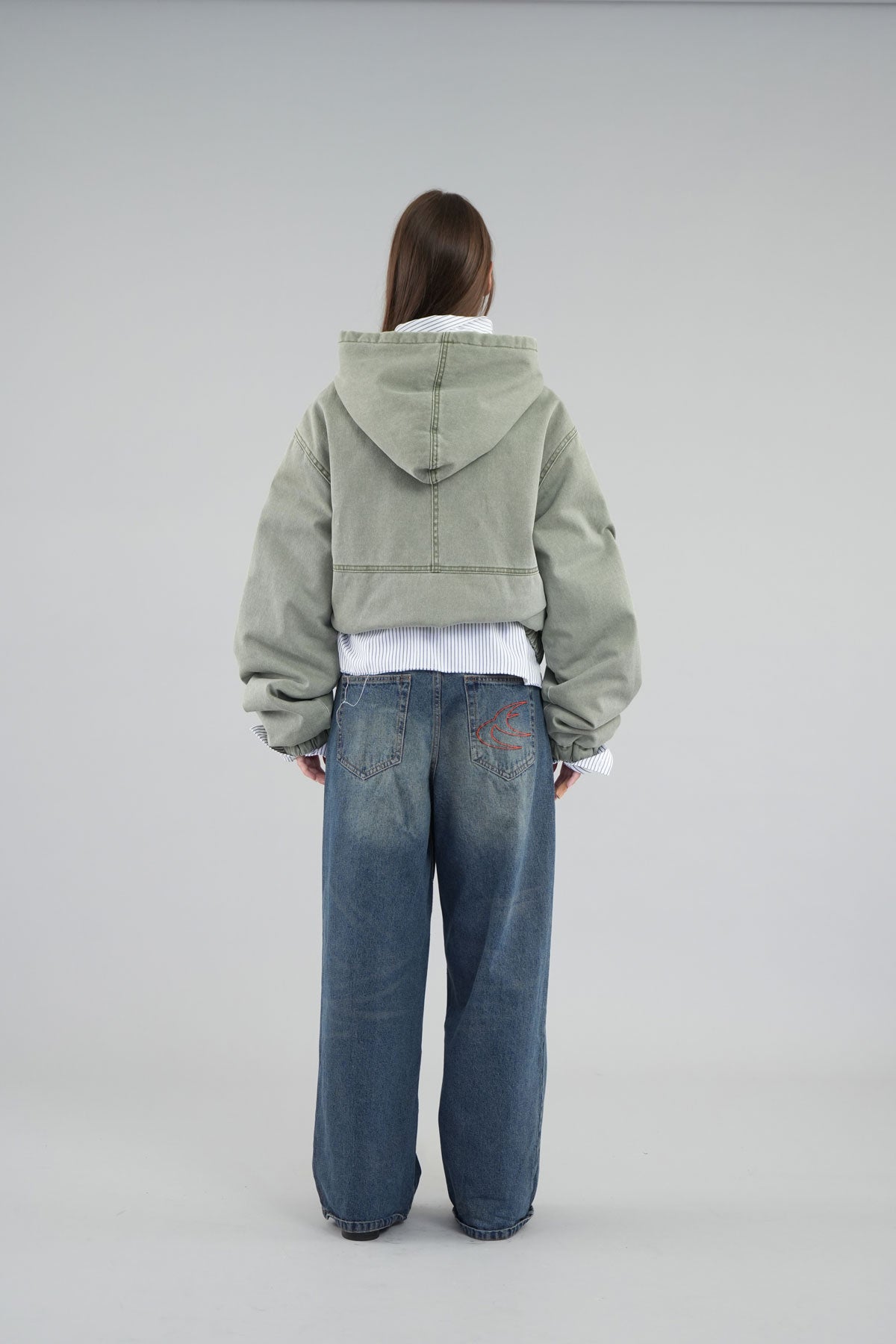 Stained Light Green Work Jacket – Scuffers