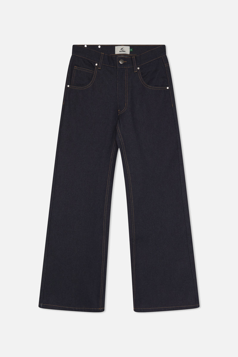 New Flared Denim Pants – Scuffers