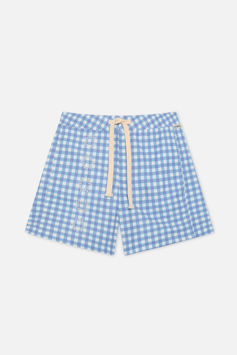 New Ibiza Checkered Blue Swimpants – Scuffers