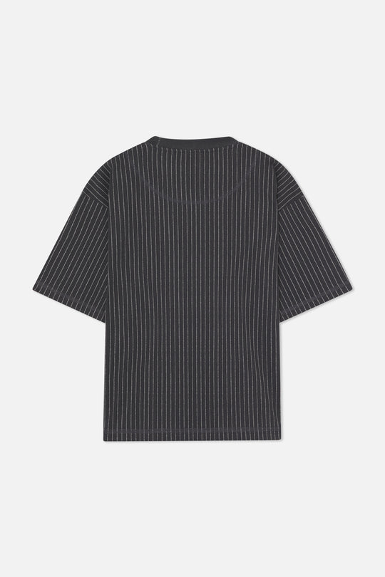 Pinstripe Dark T-Shirt – Scuffers