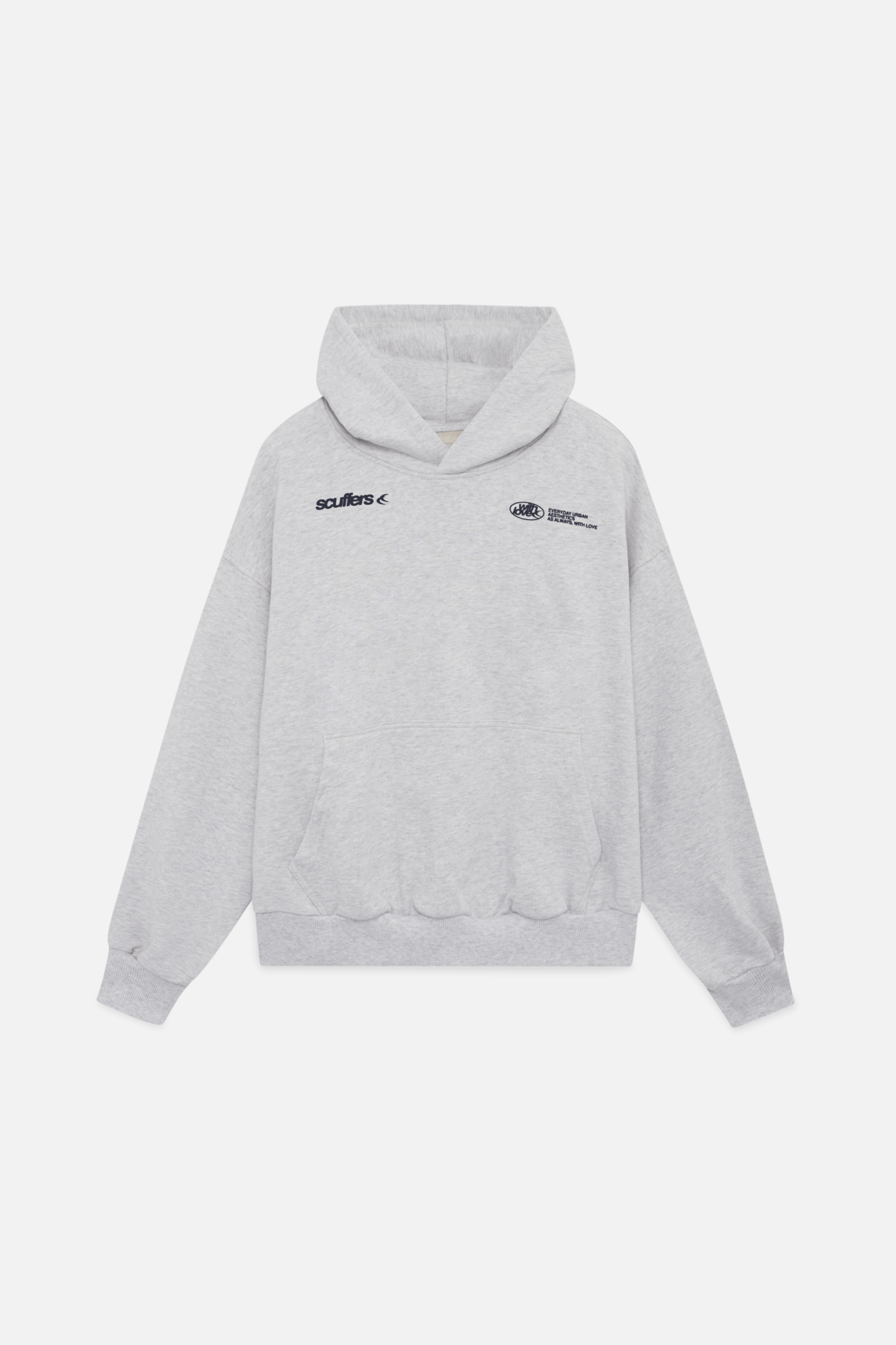 Sign Light Grey Hoodie – Scuffers
