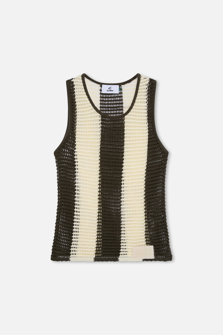 Spider Ecru Tank Top – Scuffers