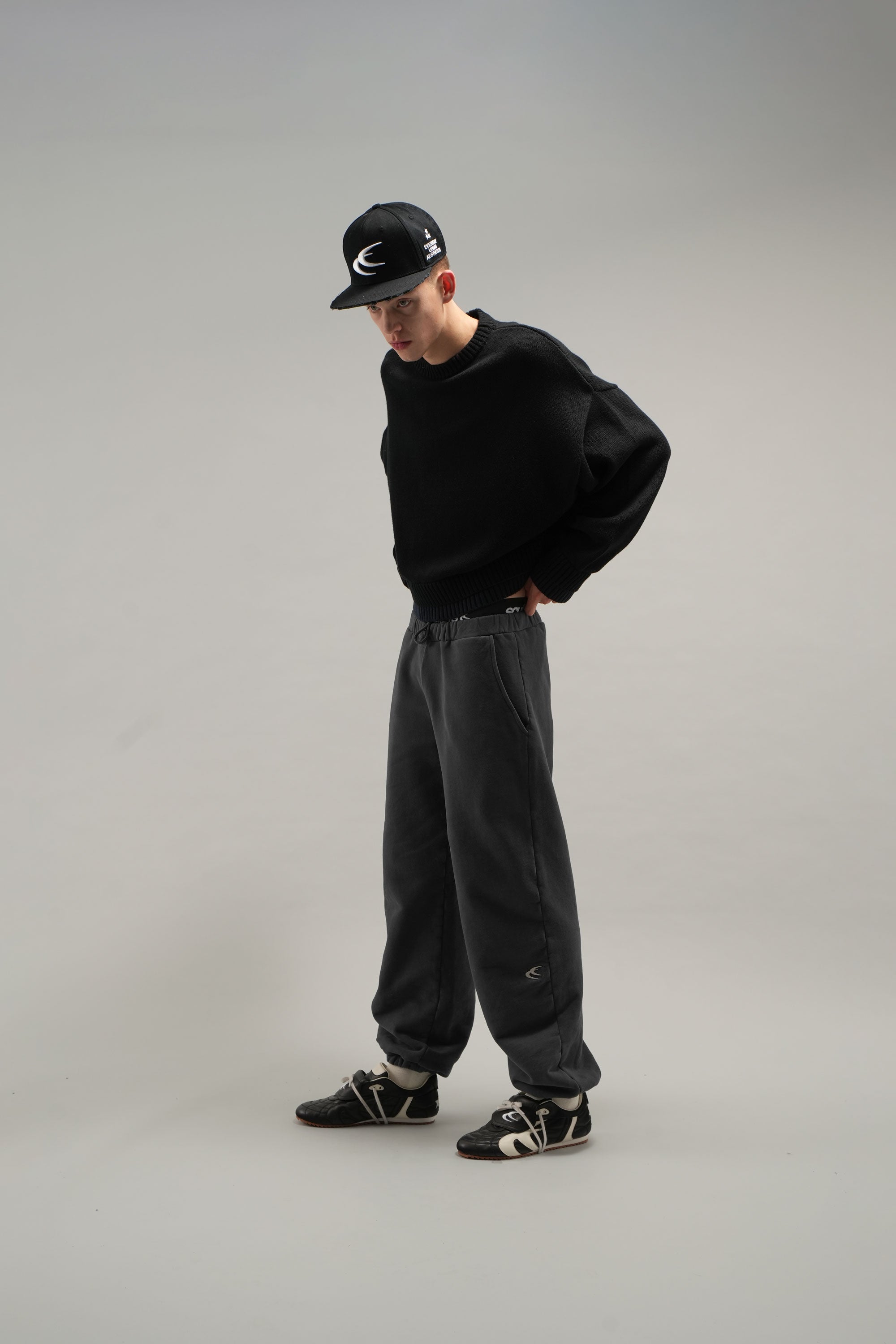 SCFF Fitted Black Cap – Scuffers