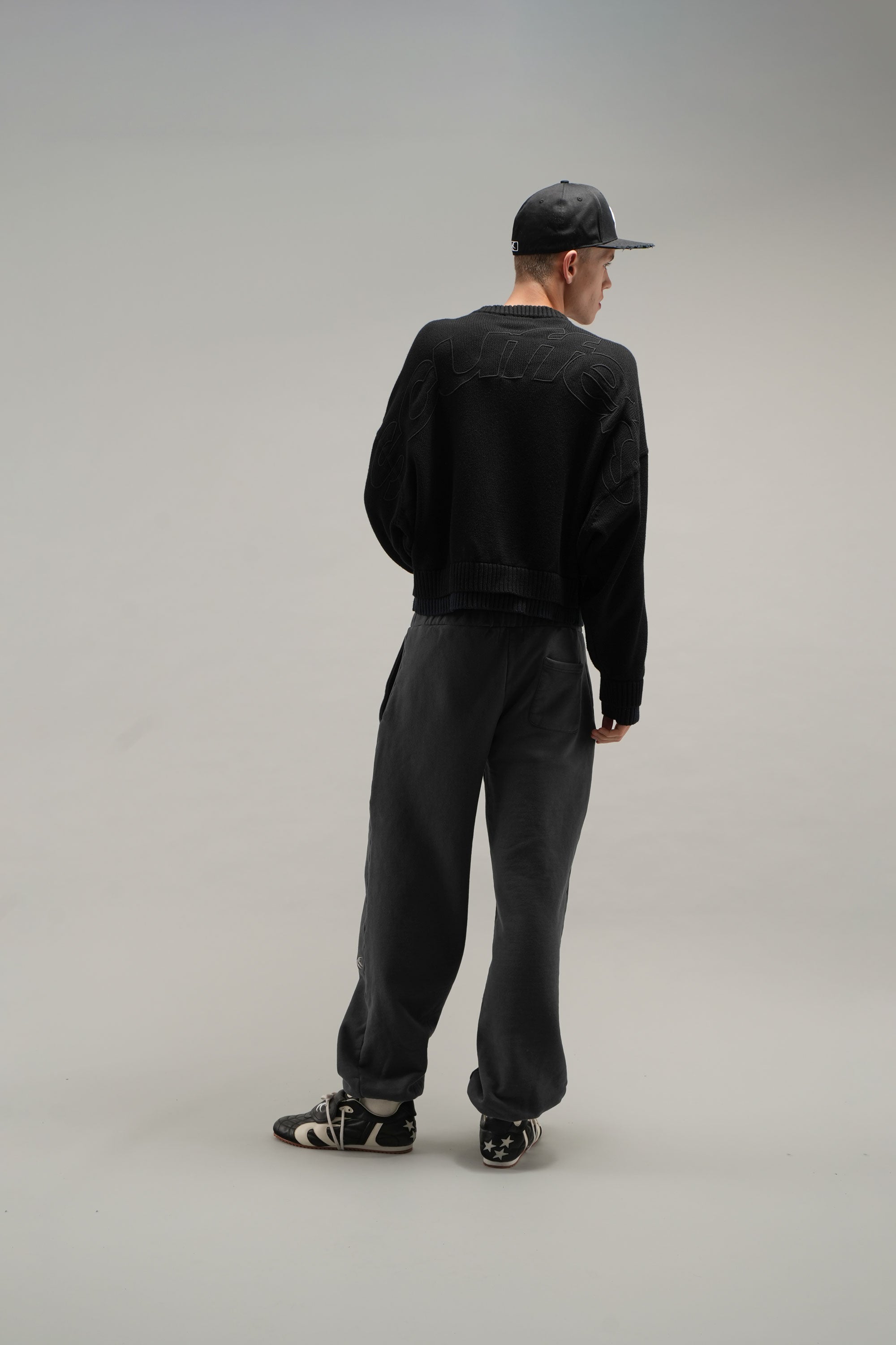 SCFF Fitted Black Cap – Scuffers