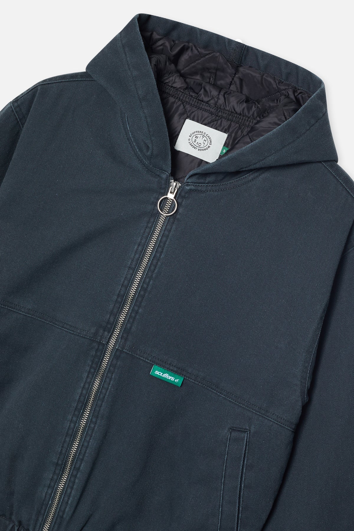 Stained Dark Work Jacket – Scuffers